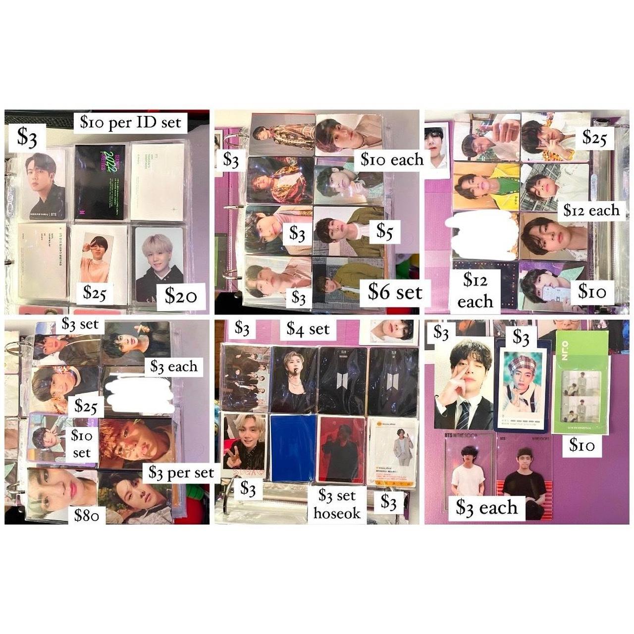 WTS /LFB : BTS COLLECTION ($8 photos of... | Depop