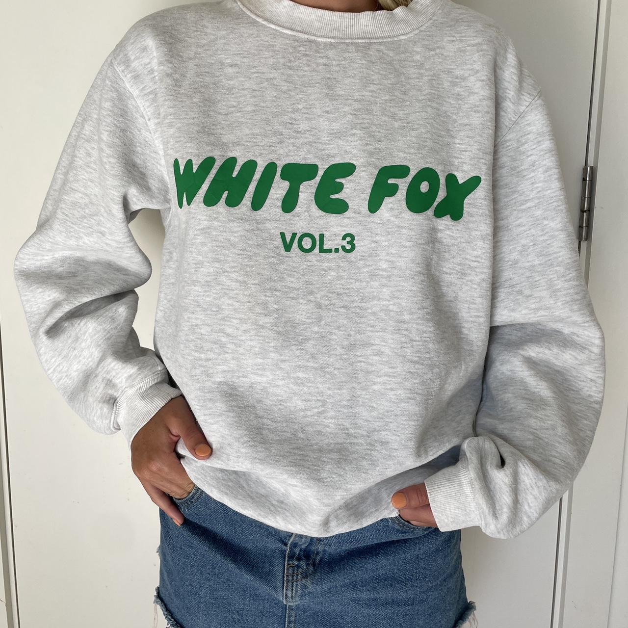 comfy and casual white fox crewneck 🪐🪐 rrp:... - Depop