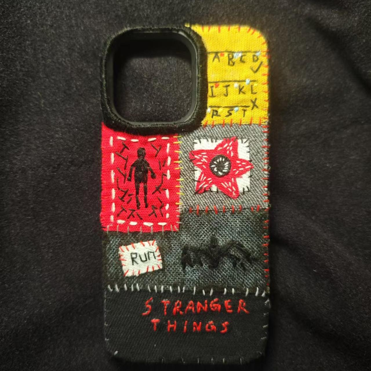 Stranger Things Cell Phone Case Material is cloth... | Depop