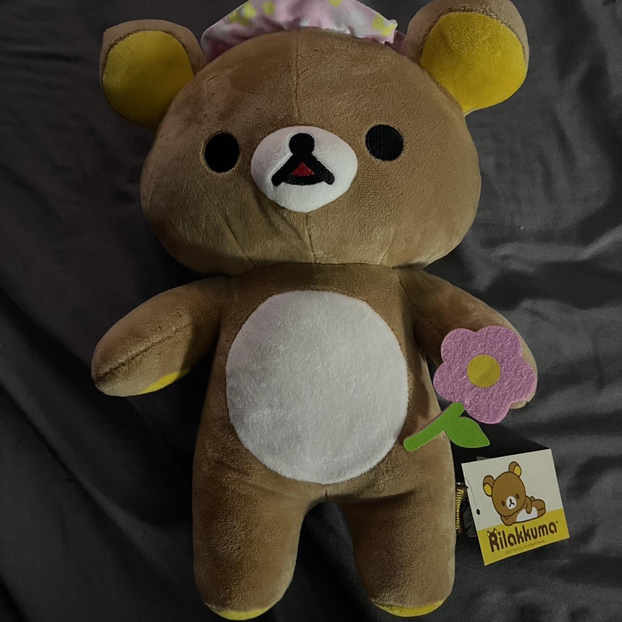 Adorable 10 inch Rilakkuma plush #kawaii #rilakkuma - Depop