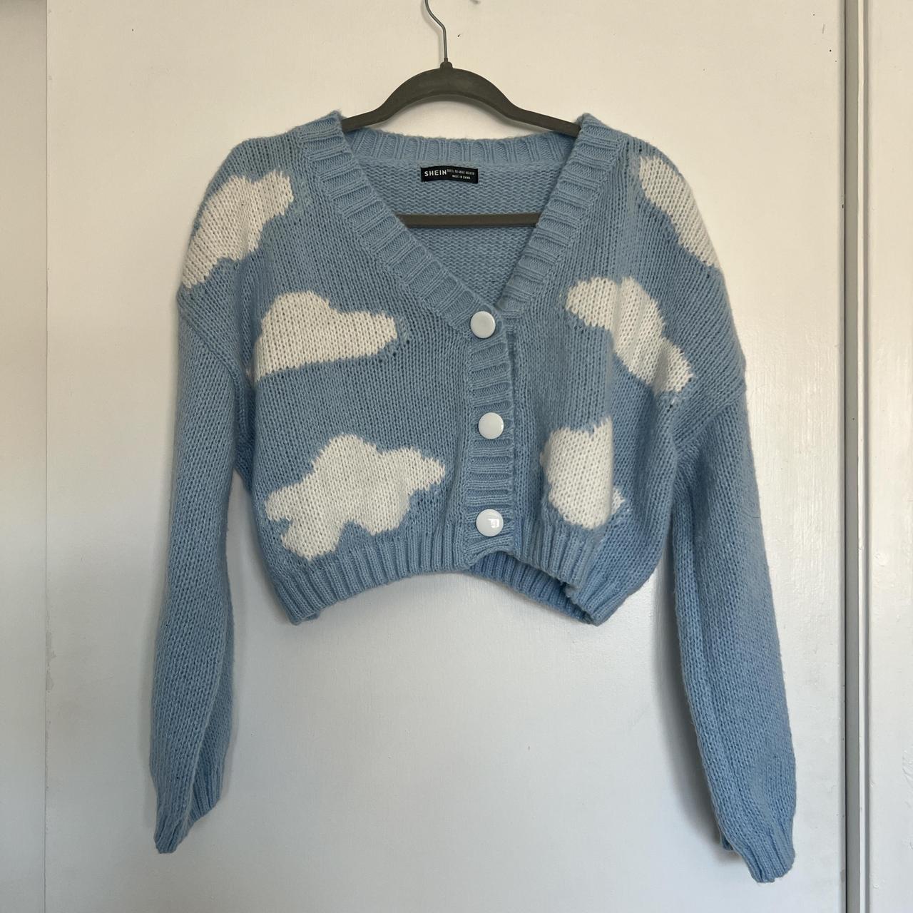 SHEIN cloud cardigan Purchased for $15 #546 - Depop