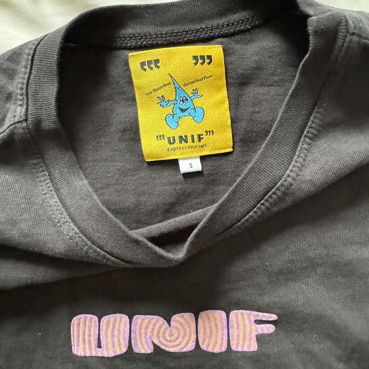 UNIF crop top Only worn once - Depop