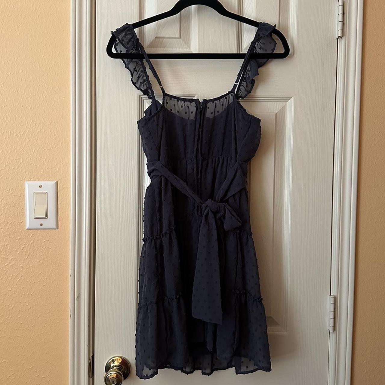 navy altard state dress size xs worn once - Depop