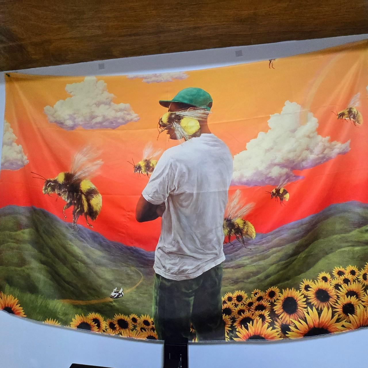 Tyler, The Creator tapestry - minor scratches from... - Depop