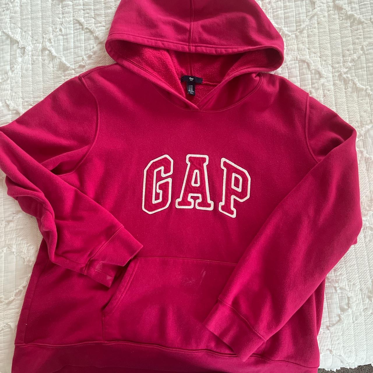 The Comfiest And Softest Oversized Pink Gap Hoodie Depop