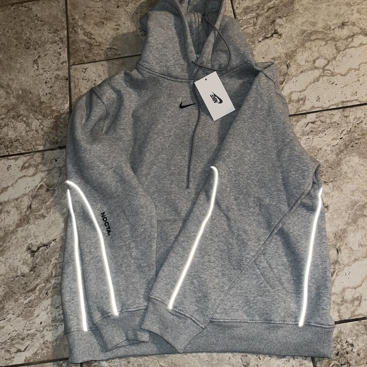 Grey Drake nocta x Nike hoodie brand... - Depop