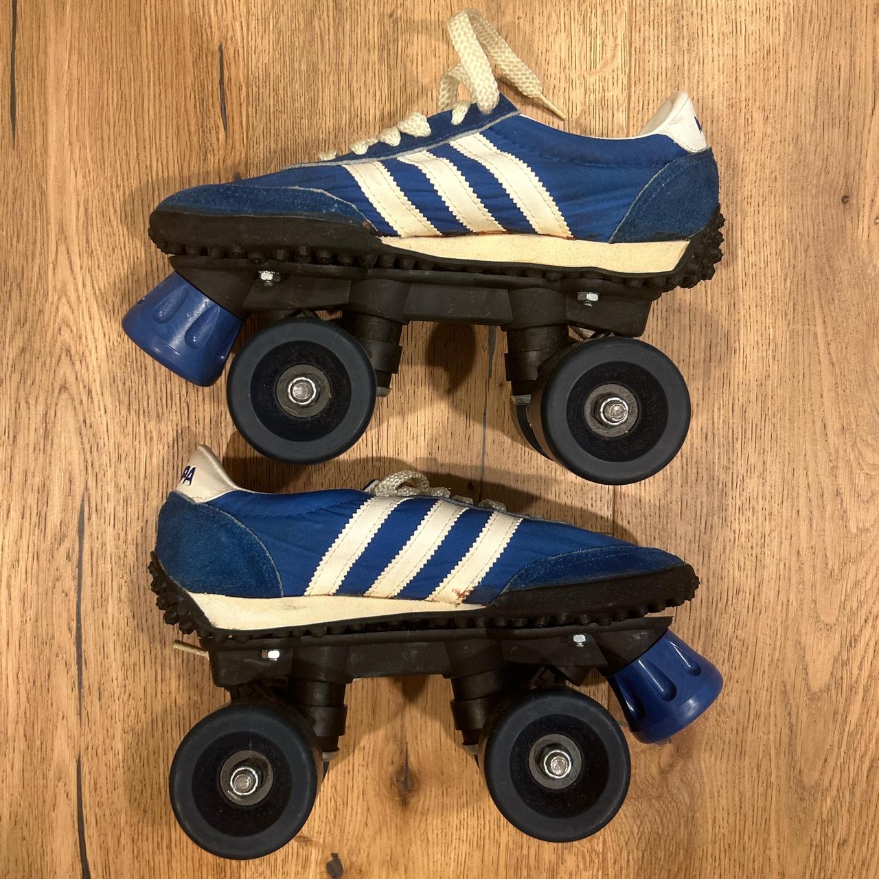 Super cool vintage roller skates! The color way and... - Depop