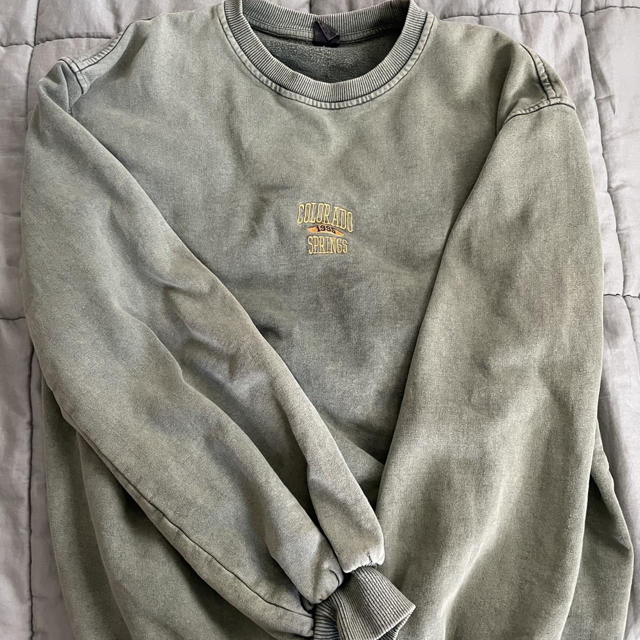 Green Colorado Springs Sweatshirt - I believe this... - Depop