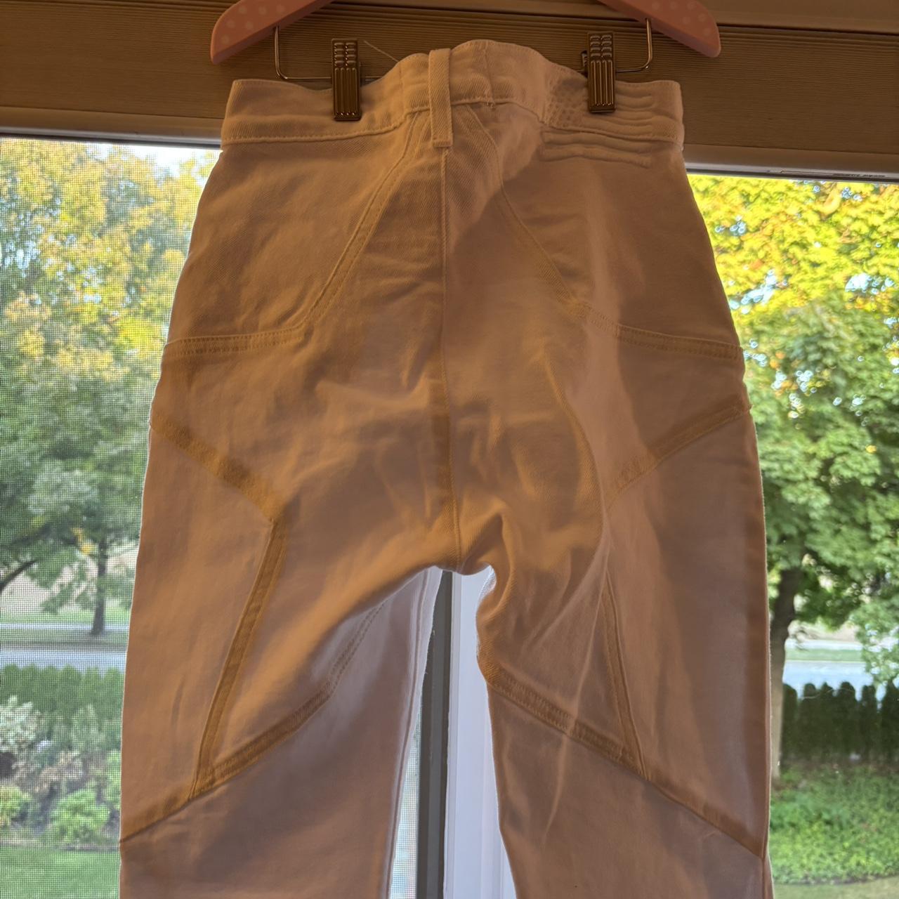 Revive denim white flare jeans size 25! New wo tags,... | Depop