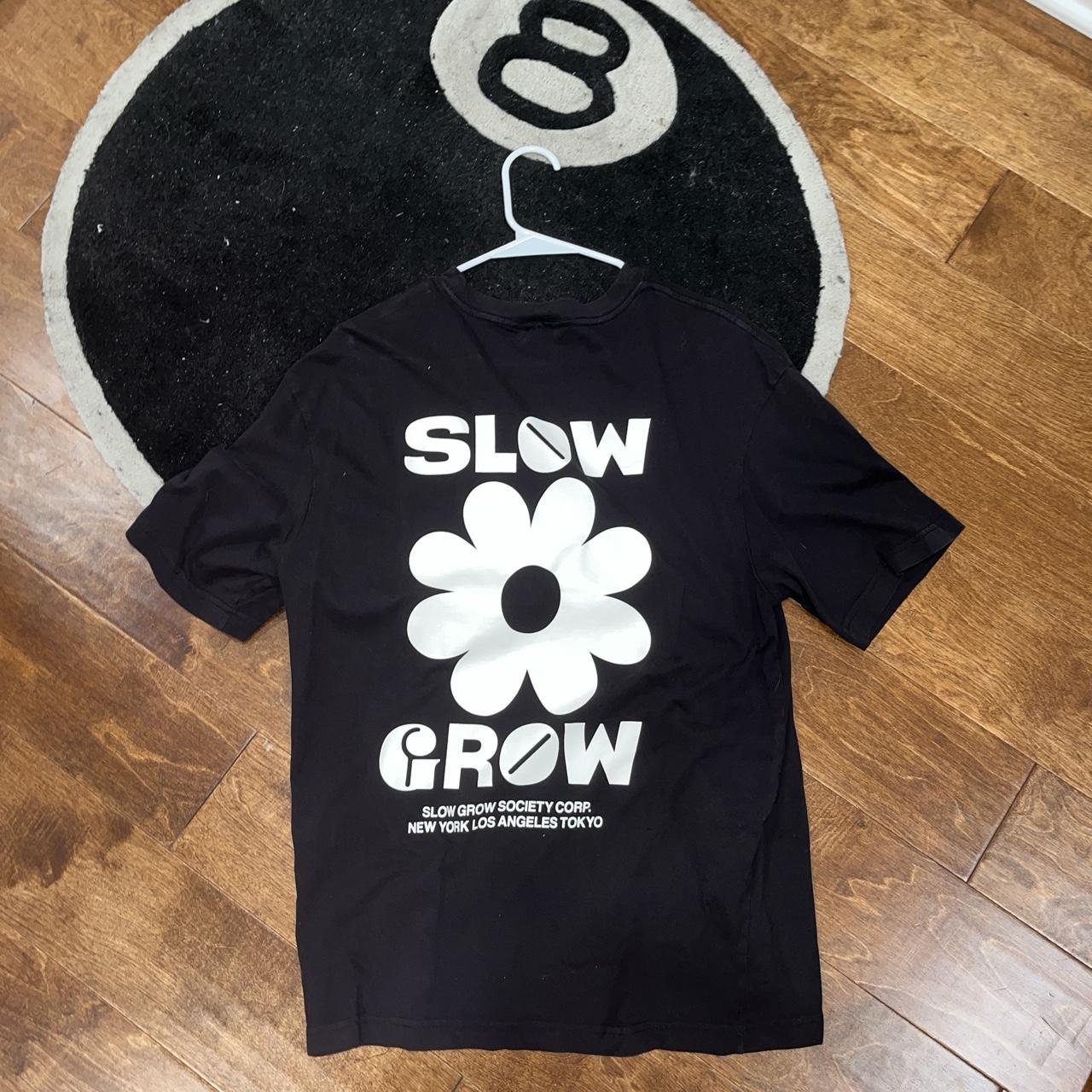 Vintage Y2K Slow Grow tee Simple and clean... - Depop