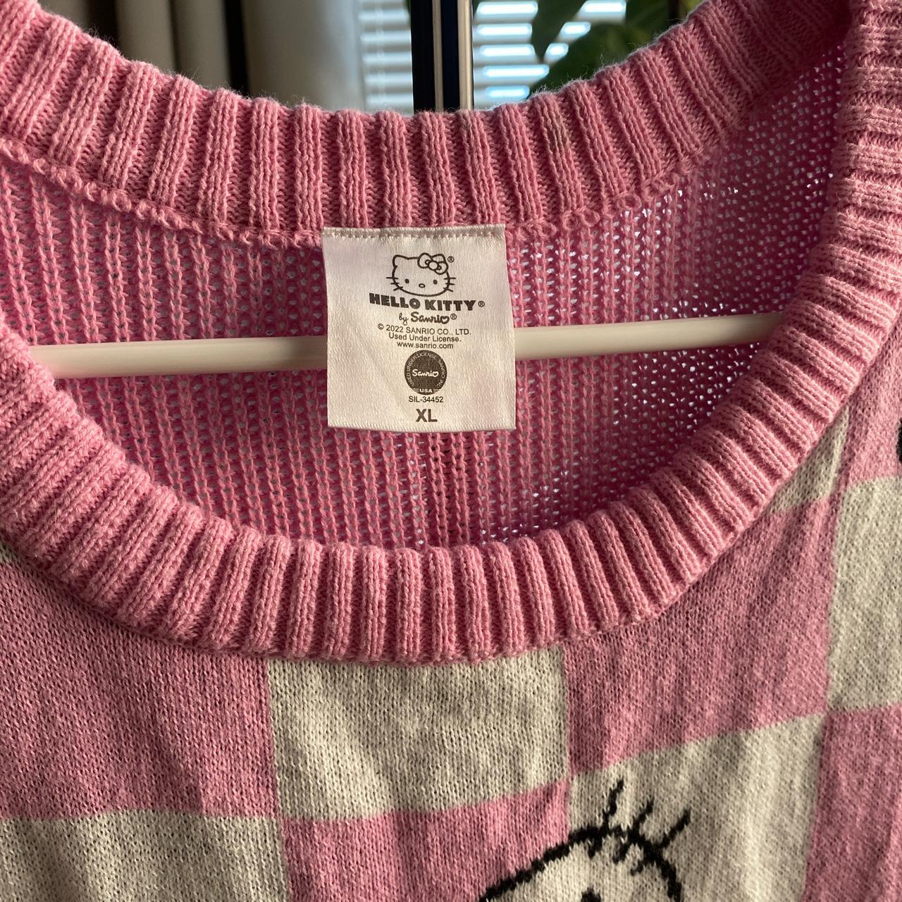 Cute hello kitty knit vest! - Depop