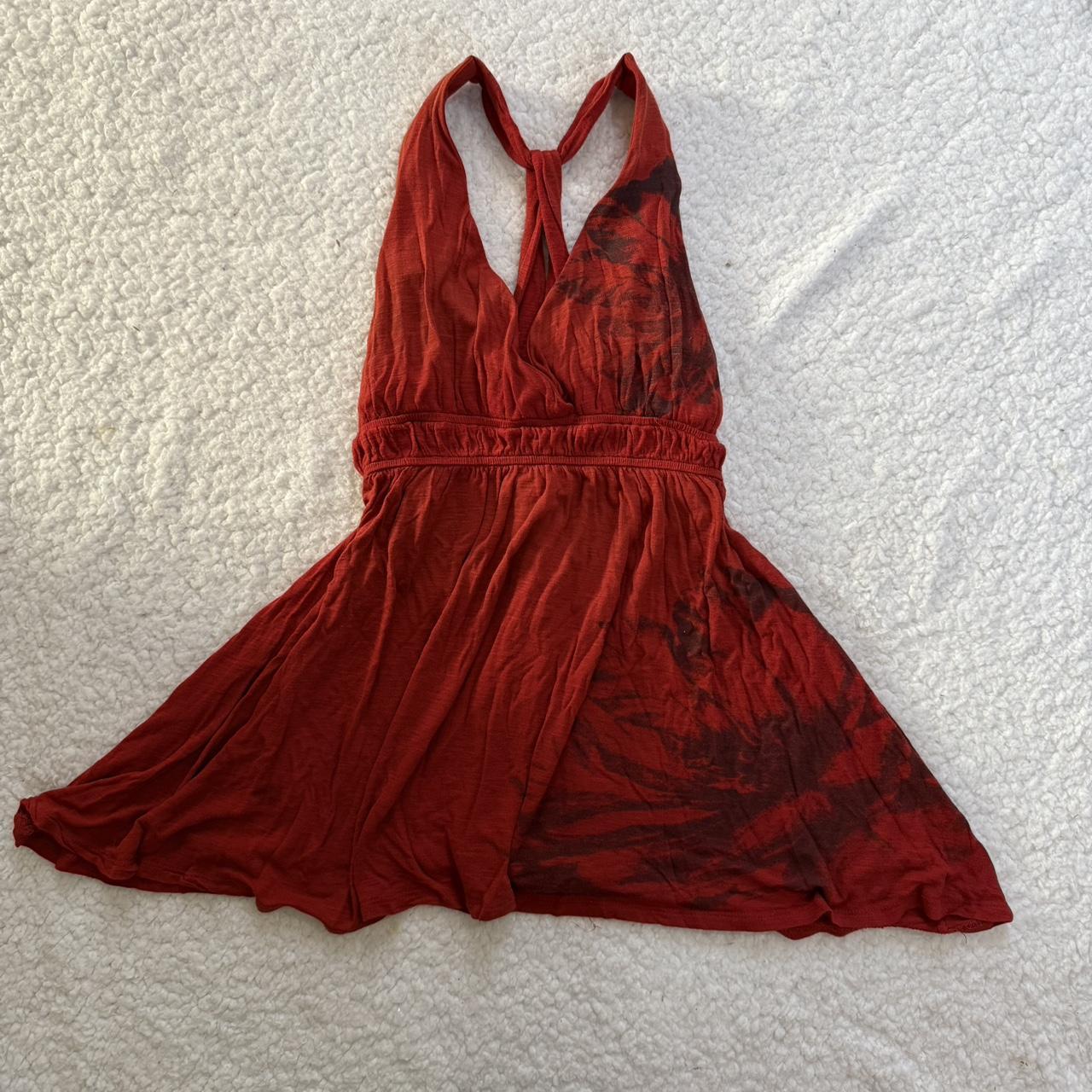 flowy halter top y2k boho | Depop