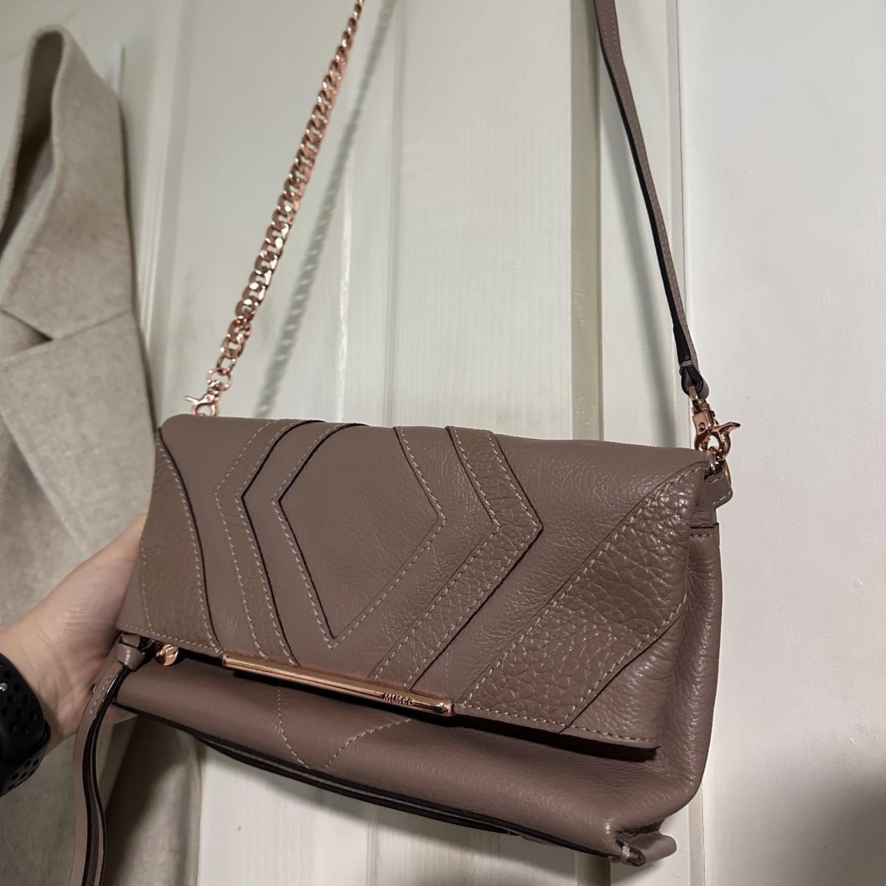 Gorgeous Real Mimco bag with rose gold features! Bag... - Depop
