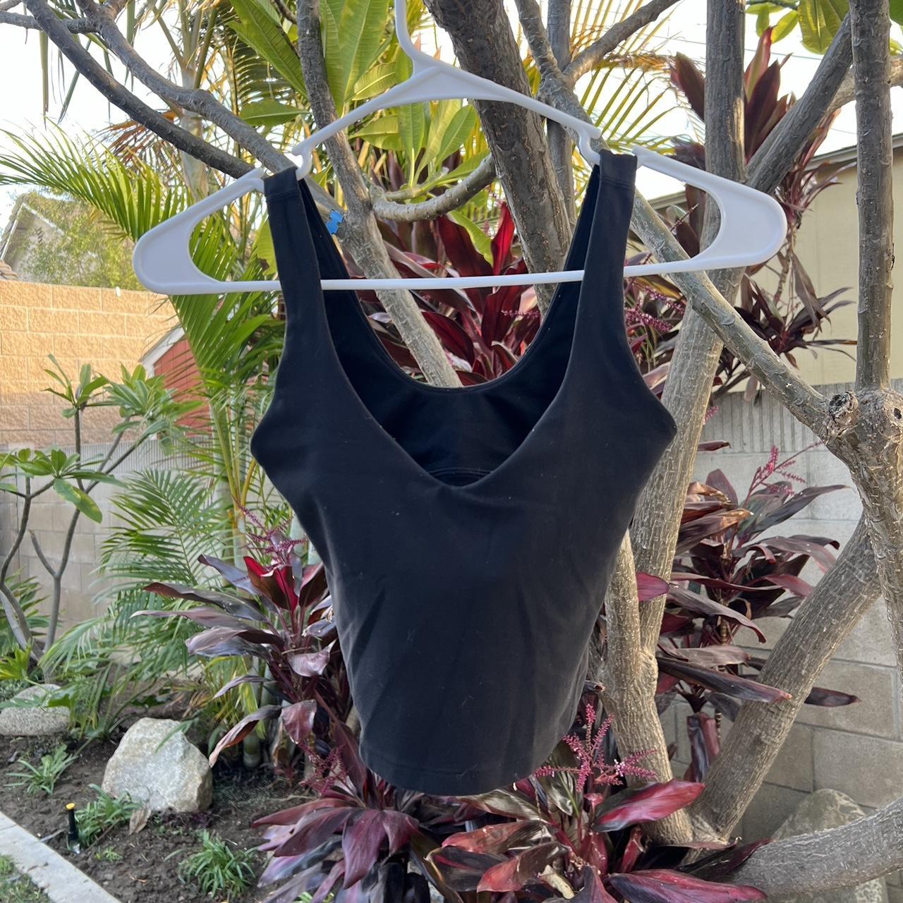 Lululemon, black align tank,good condition, - Depop