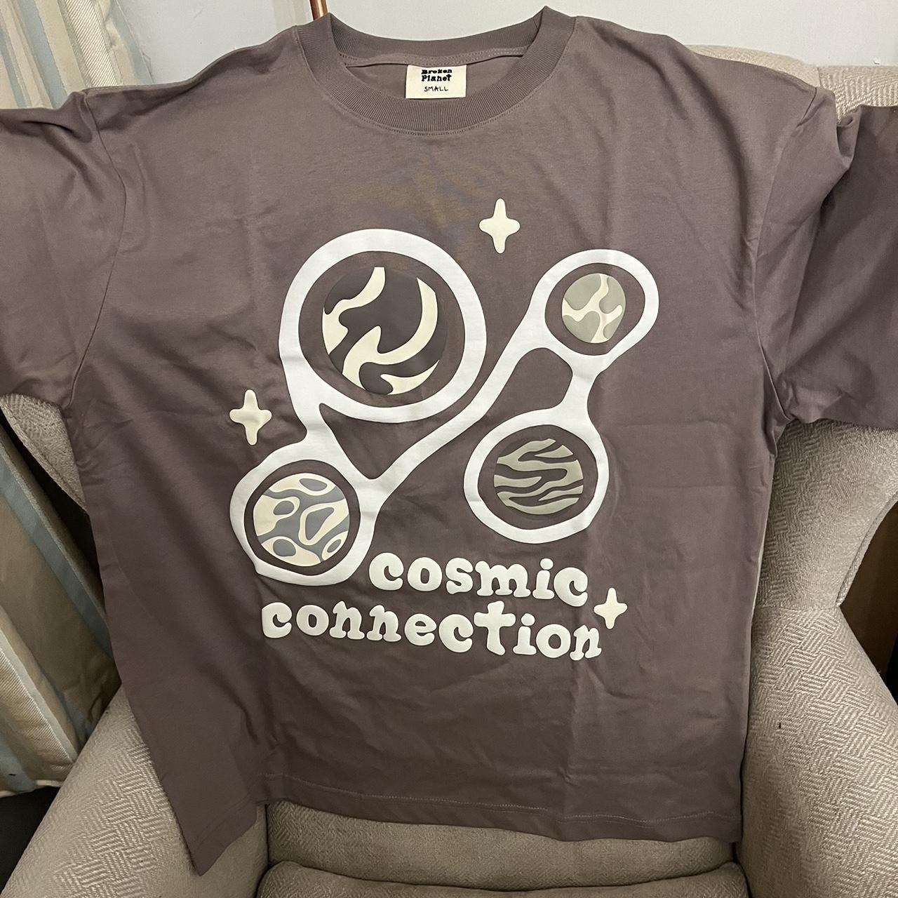 Broken Planet Cosmic Connection T-shirt in small.... - Depop