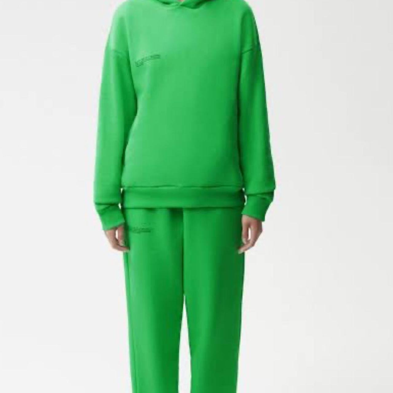 Pangaia Green lightweight trackies Size small - Depop
