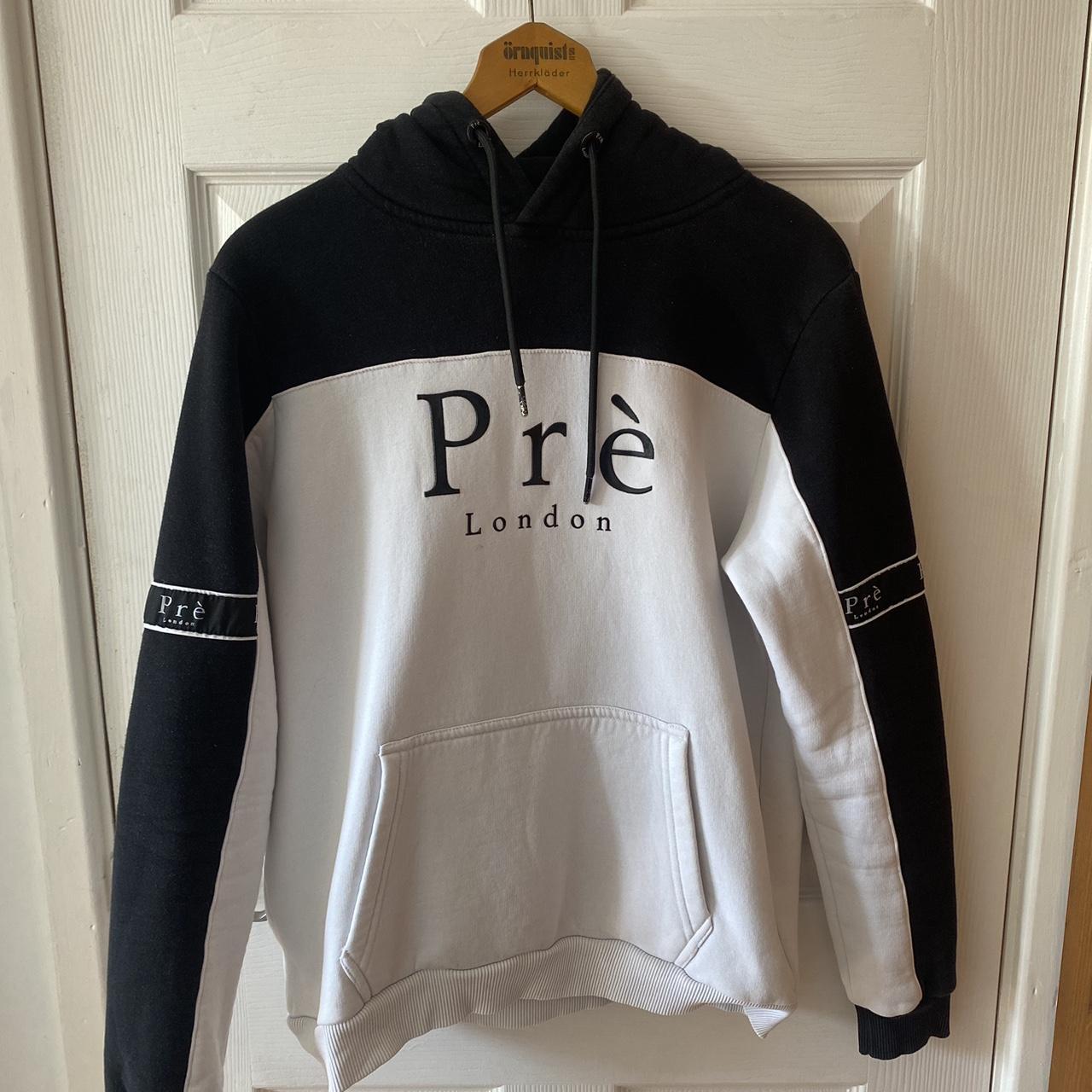 Pre London black and white hoodie. Size... - Depop