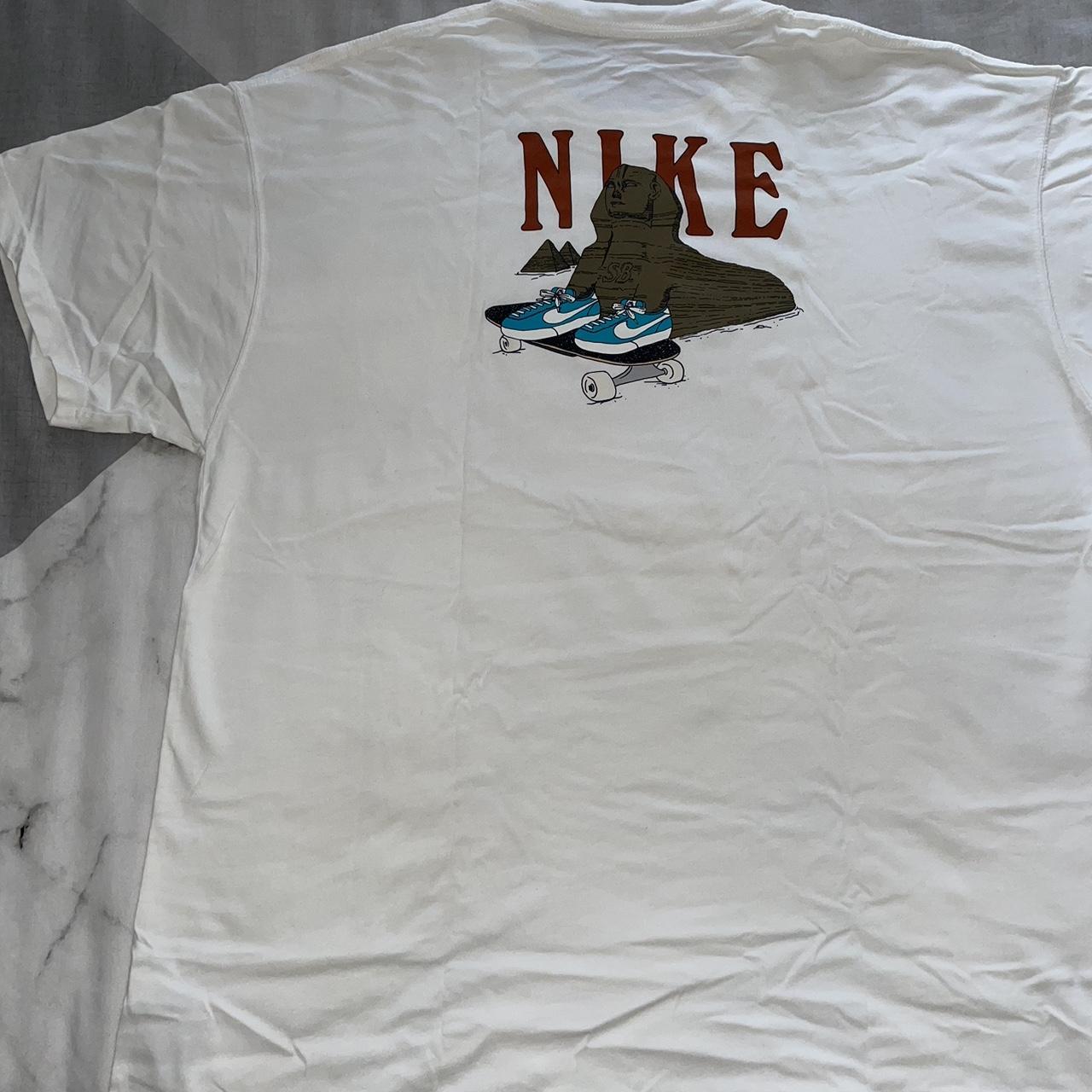 Nike skateboarder sphinx tshirt Baggy fit, worn once - Depop