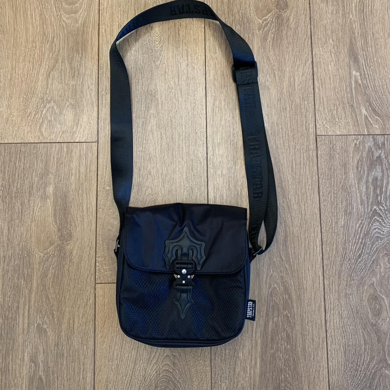 Trapstar Black cross body messenger bag / pouch... - Depop