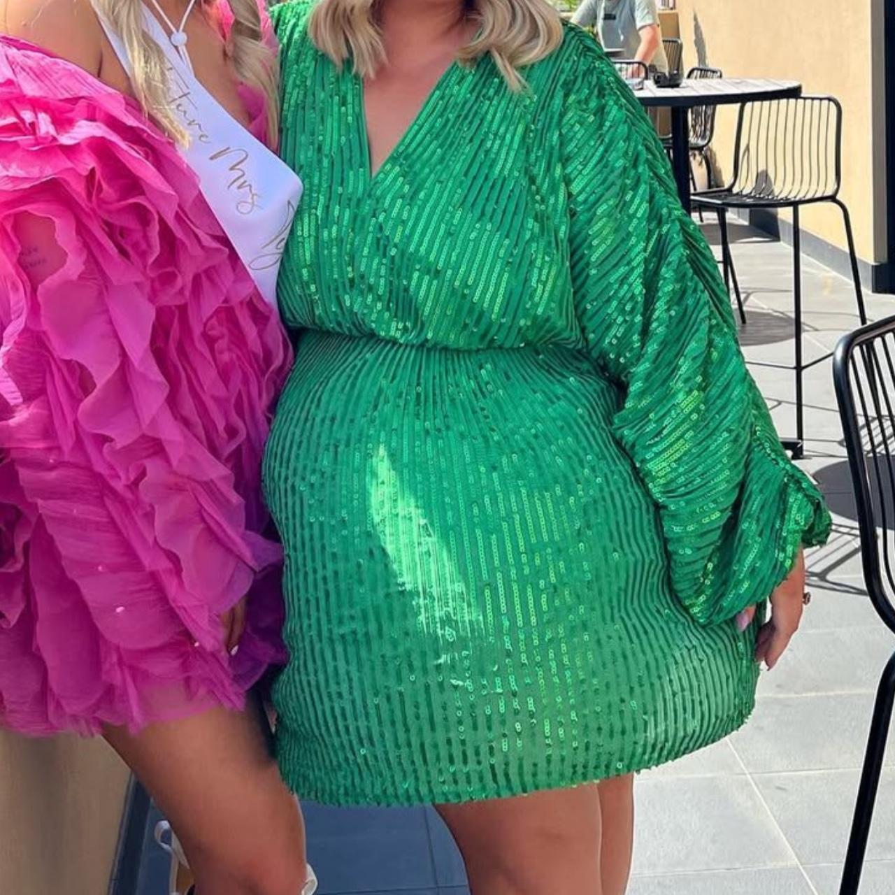 ASOS sequins hens party dress worn once. Slip... | Depop