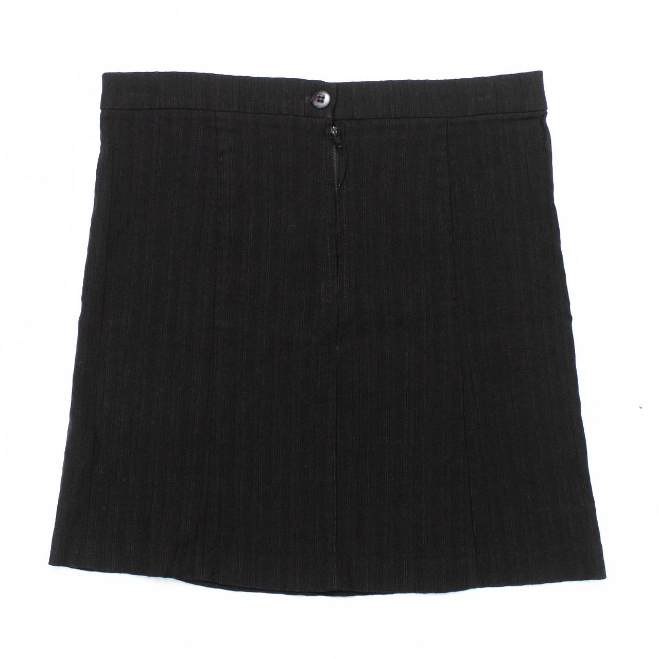 90s mini skirt by Miry. Goth black color, super... - Depop