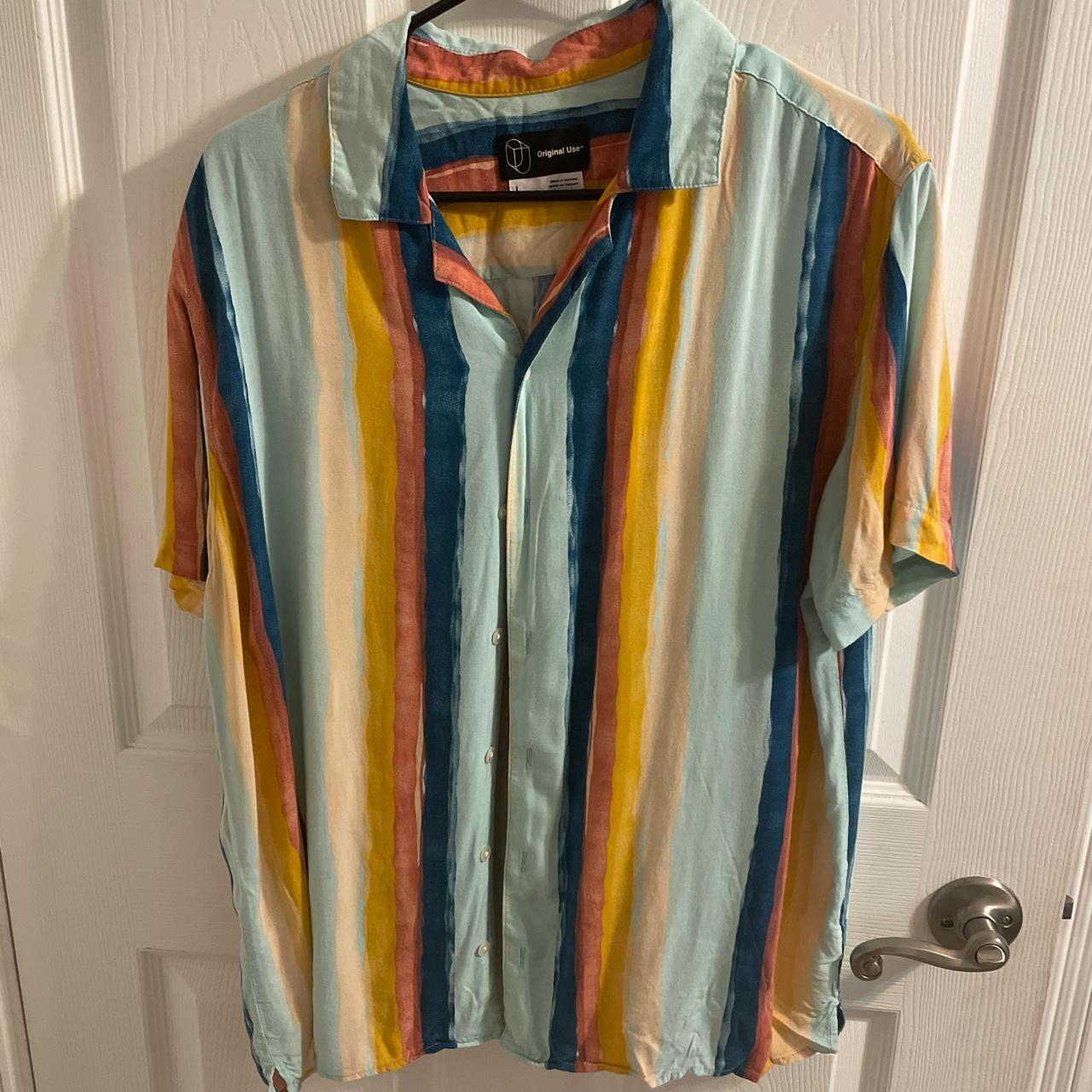 Original use bright shirt L, super comfortable - Depop