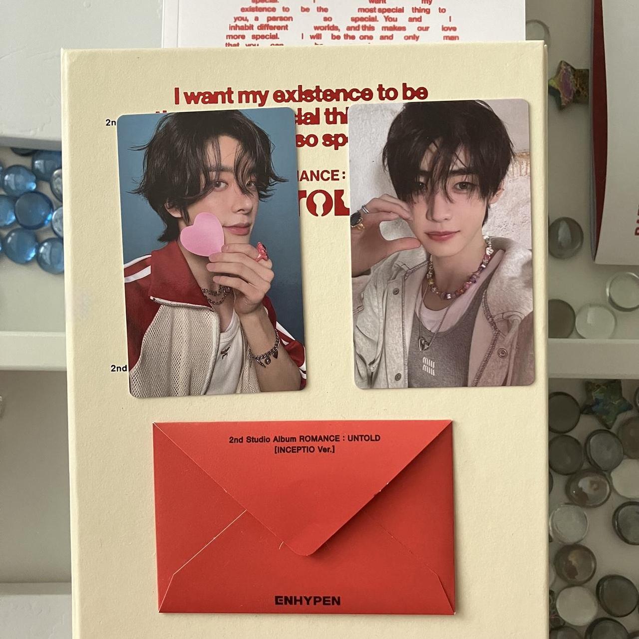 wtt enhypen Jake or Sunghoon official inceptio pc ♡... - Depop