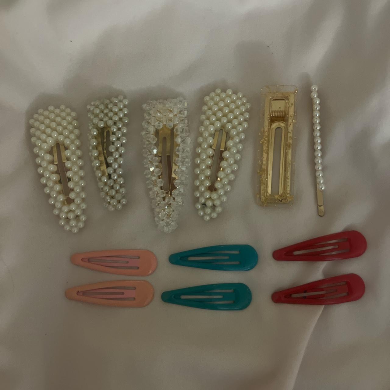 12 Cute Hair-Clips Bundle! Hair accessories! - Depop