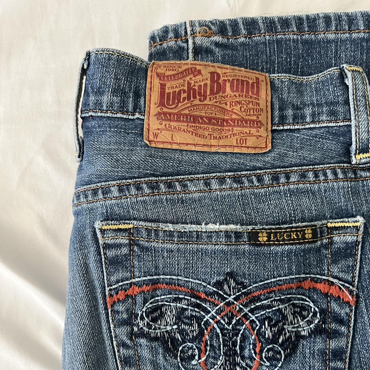 Lucky Brand jeans (Vintage?) Love the colors and... - Depop