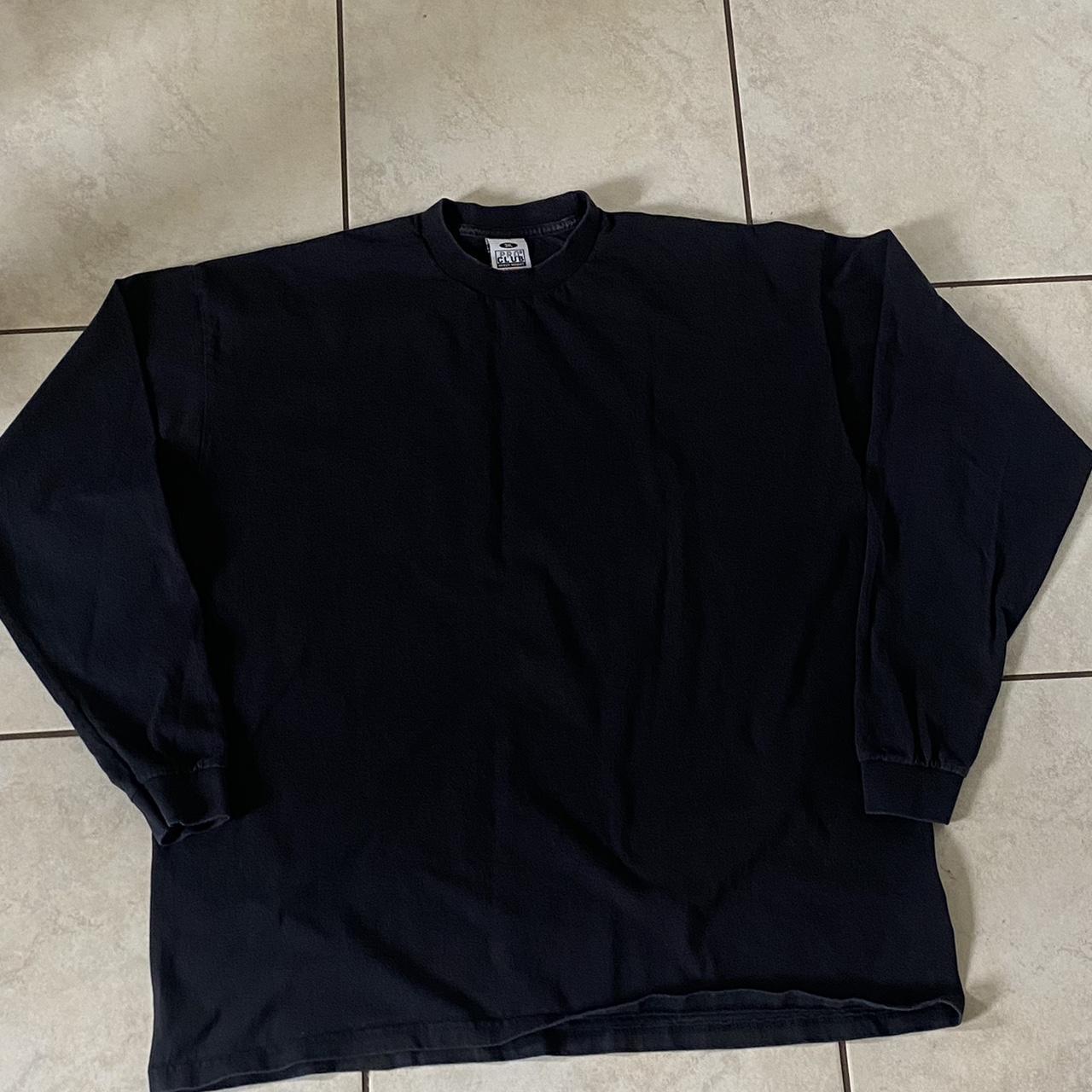 Black Pro Club long sleeve shirt clothing #plussize... | Depop