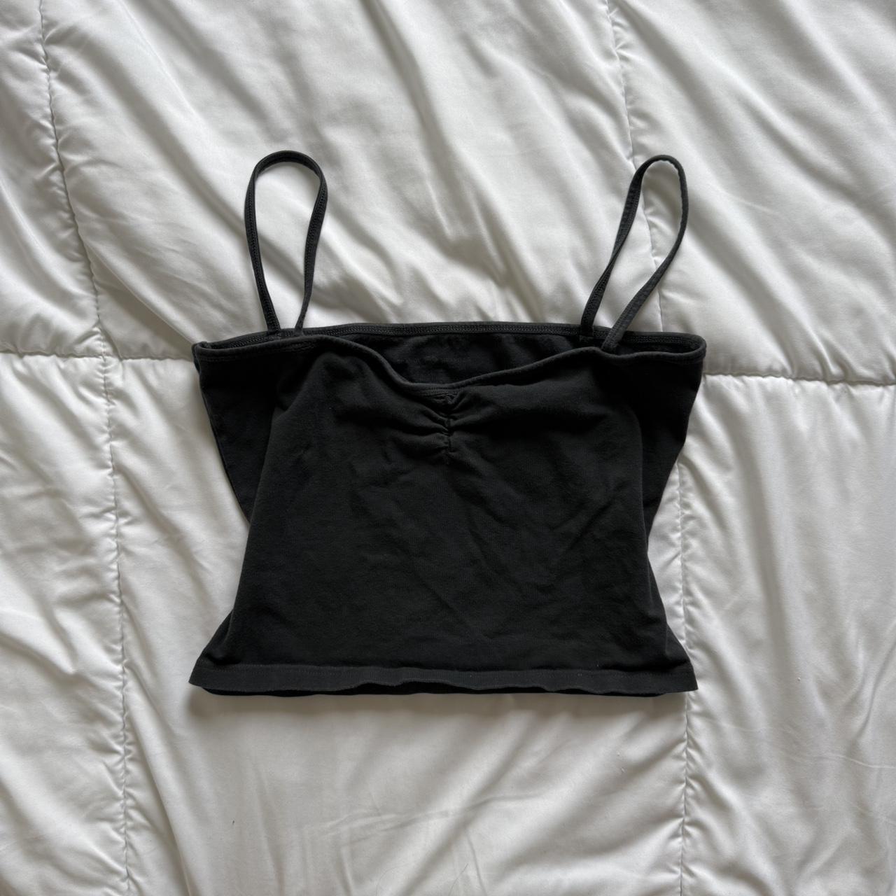 black faye tank from brandy, worn a few times but... | Depop