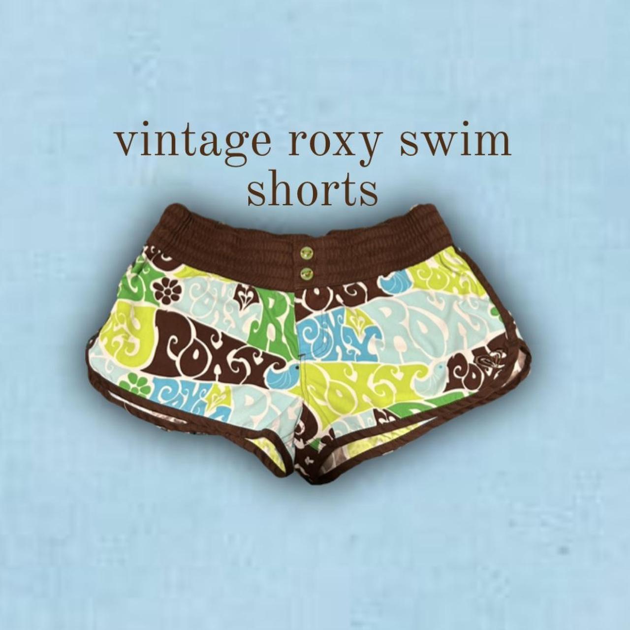Vintage ROXY swim shorts 🌴size:... - Depop
