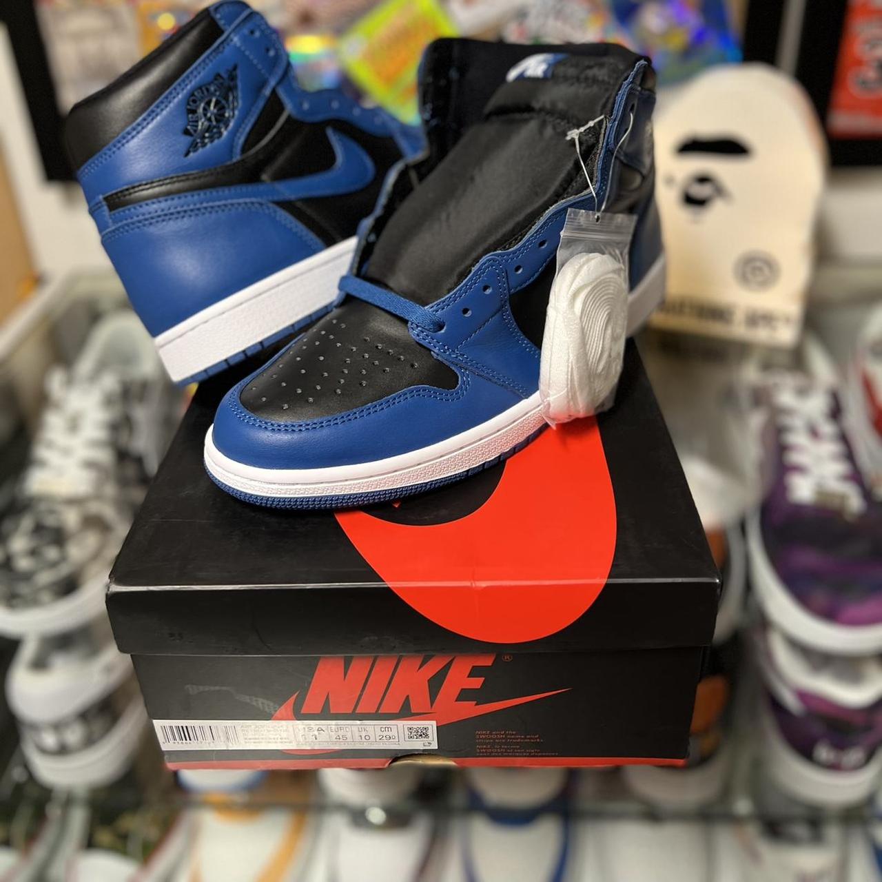 Jordan 1 high dark mariner sz 11 Brand new / free 🚢 - Depop