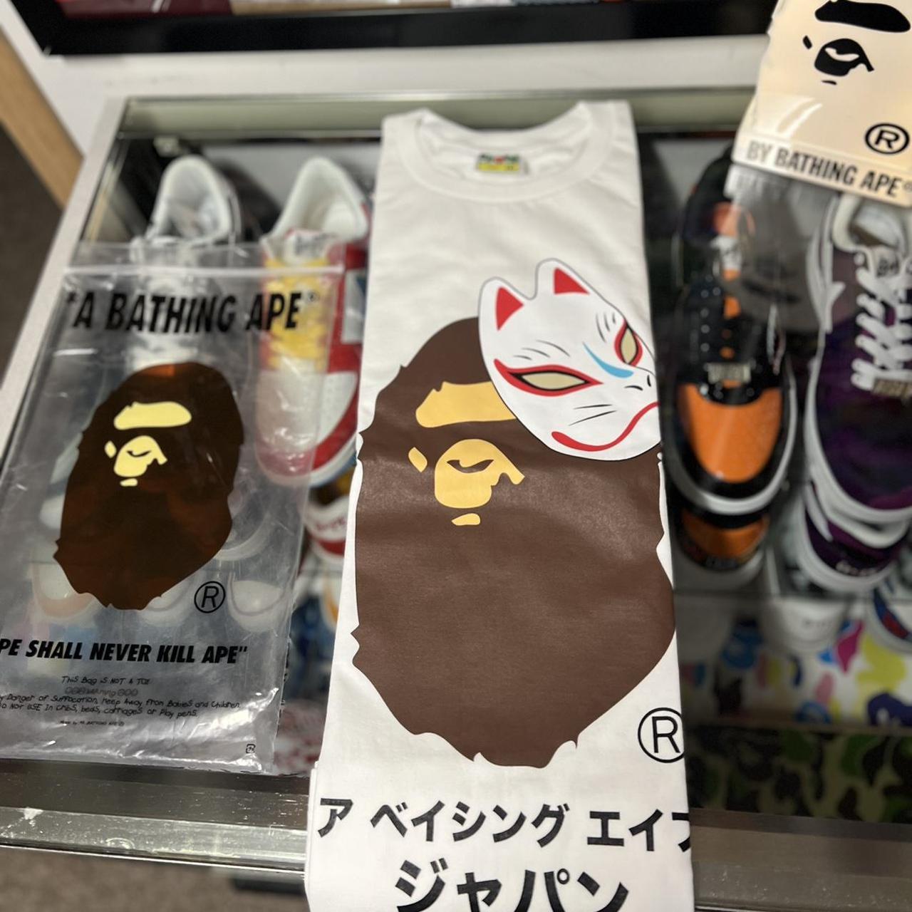 Bape Japan exclusive tee sz 2XL Brand new / free 🚢 - Depop