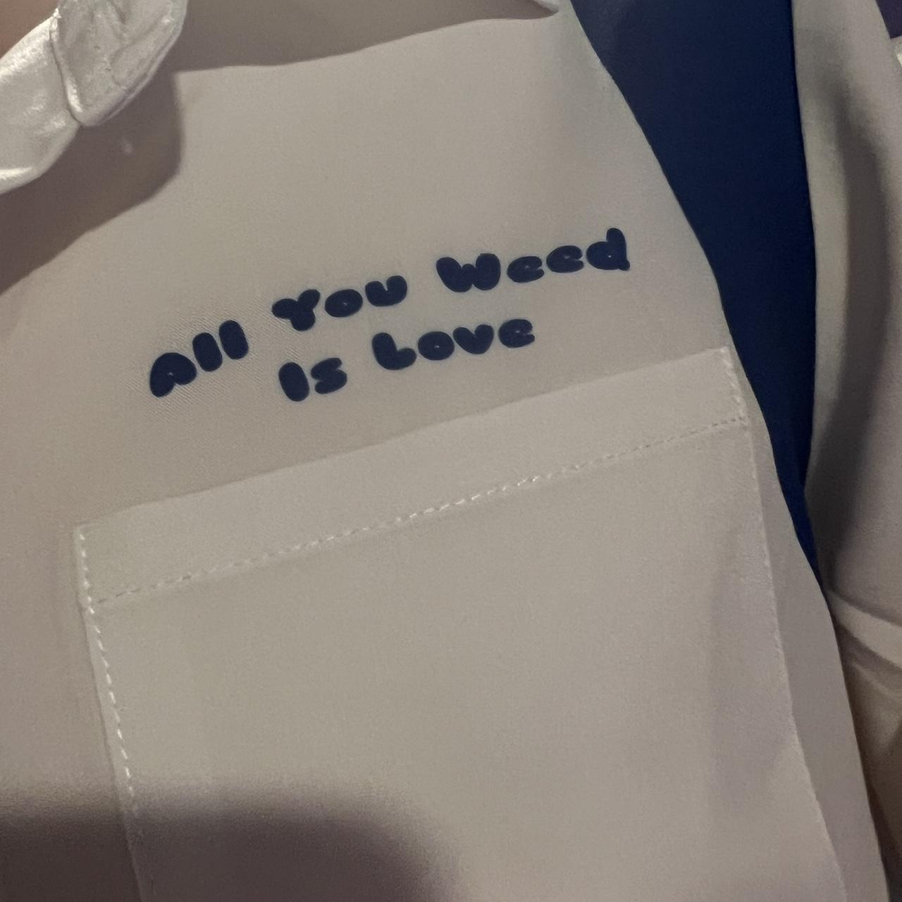 Weed bowling shirt, brand new! Made by Valfré. Model... - Depop