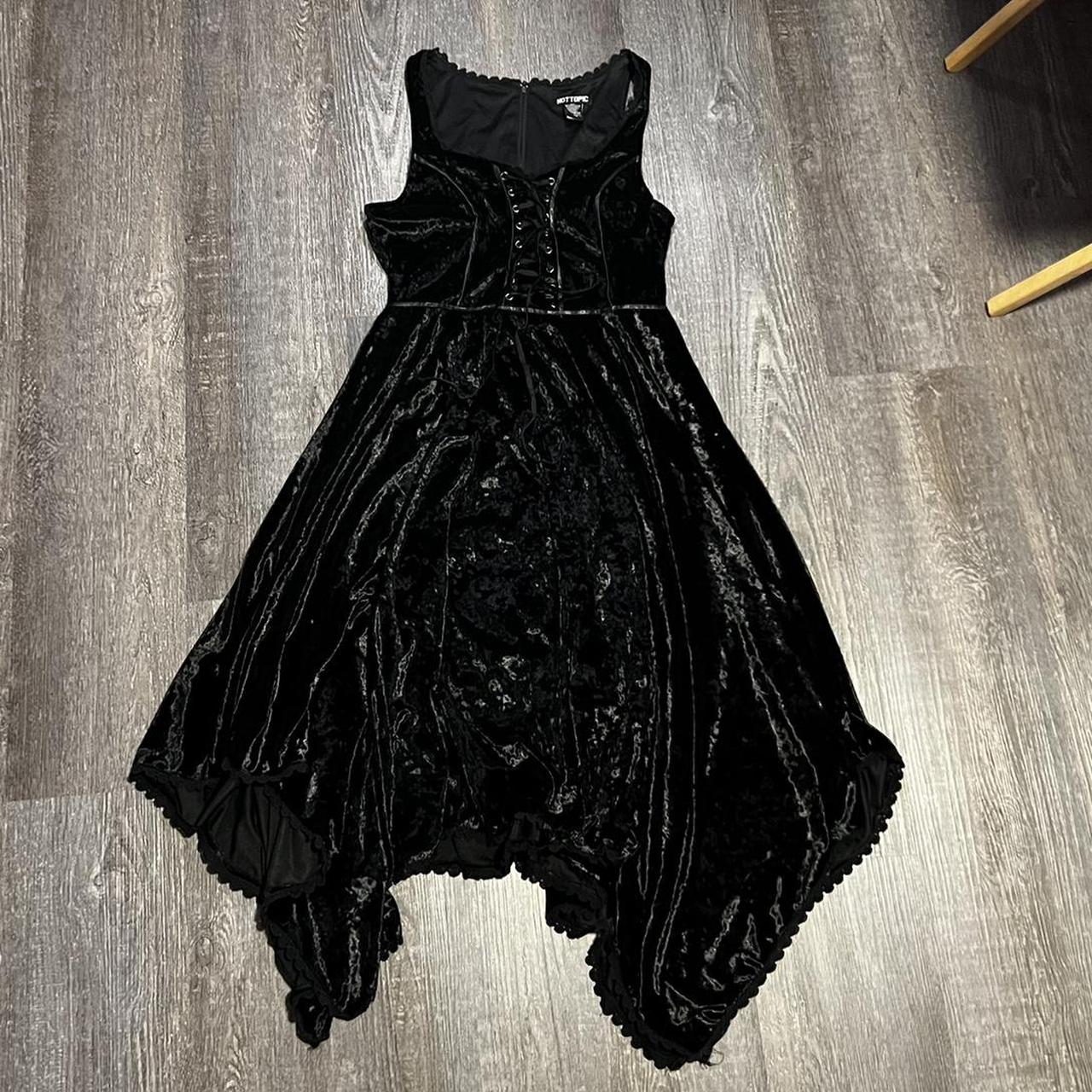 Hot Topic asymmetrical corset dress Had it for... - Depop