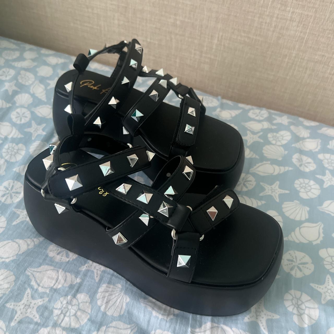 DOLLSKILL replay Pose Platform Sandals cuz strut it... - Depop