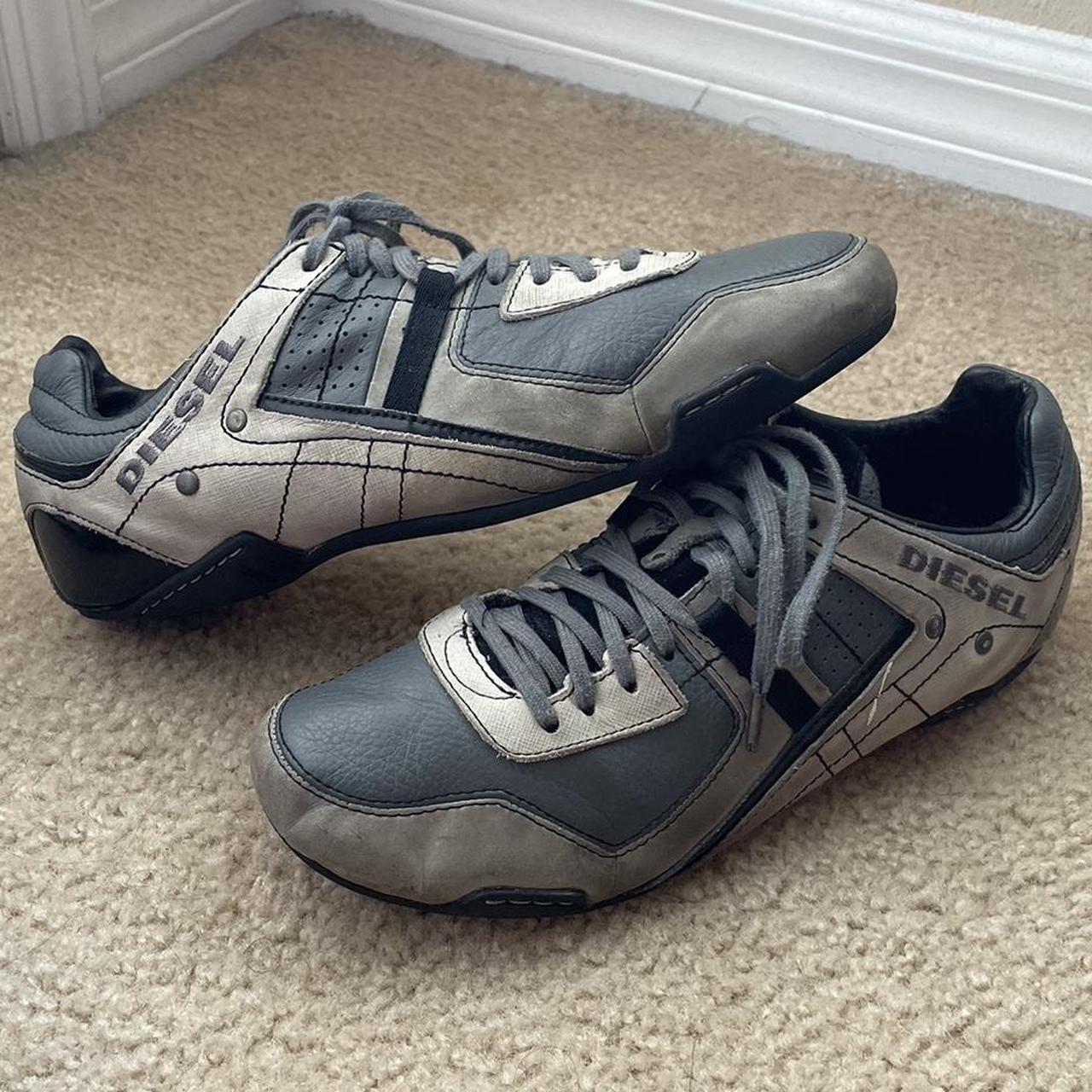 Diesel Jeans Sneakers Sick pair of shoes Size 9... - Depop