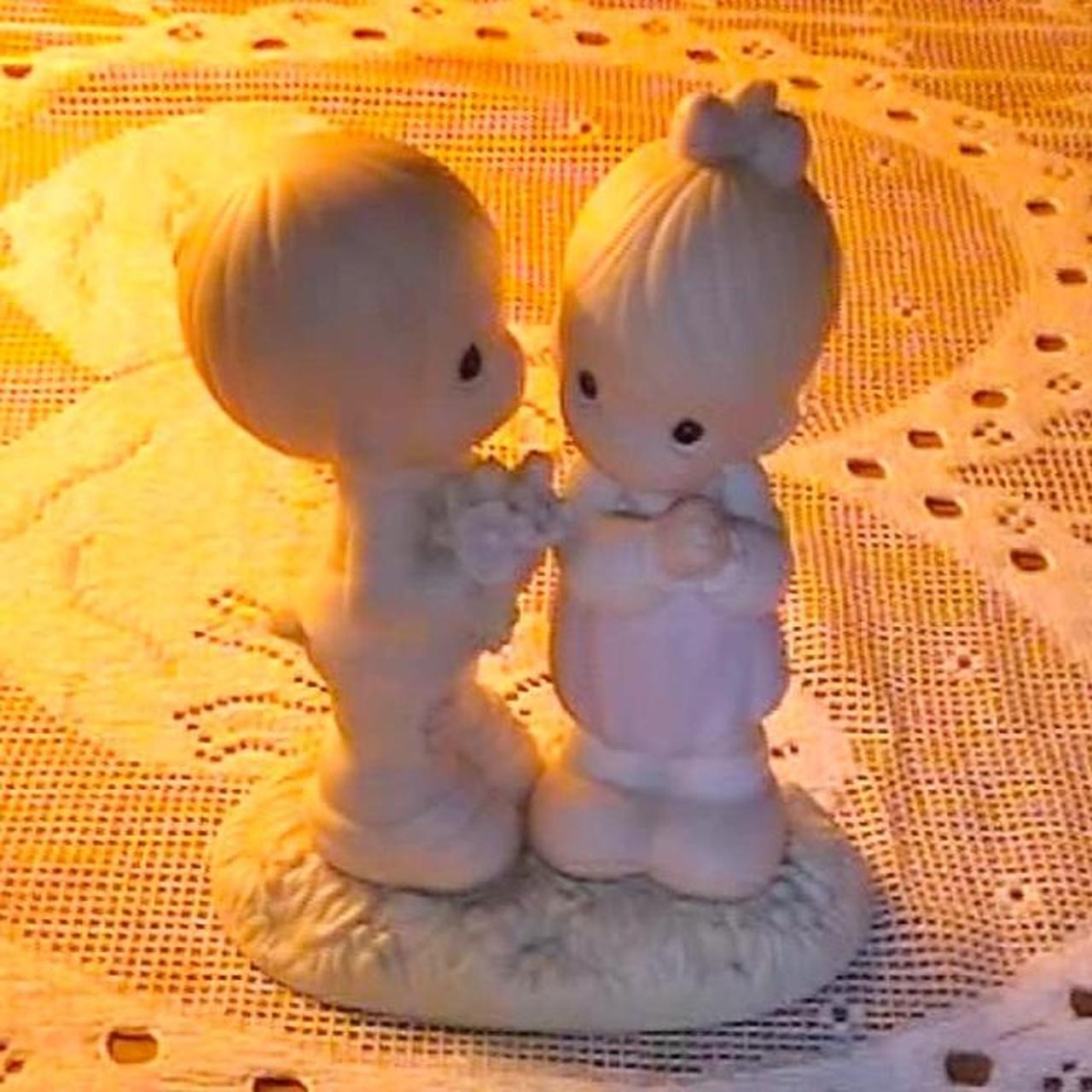 Precious moments Love is from above figurine, this... | Depop