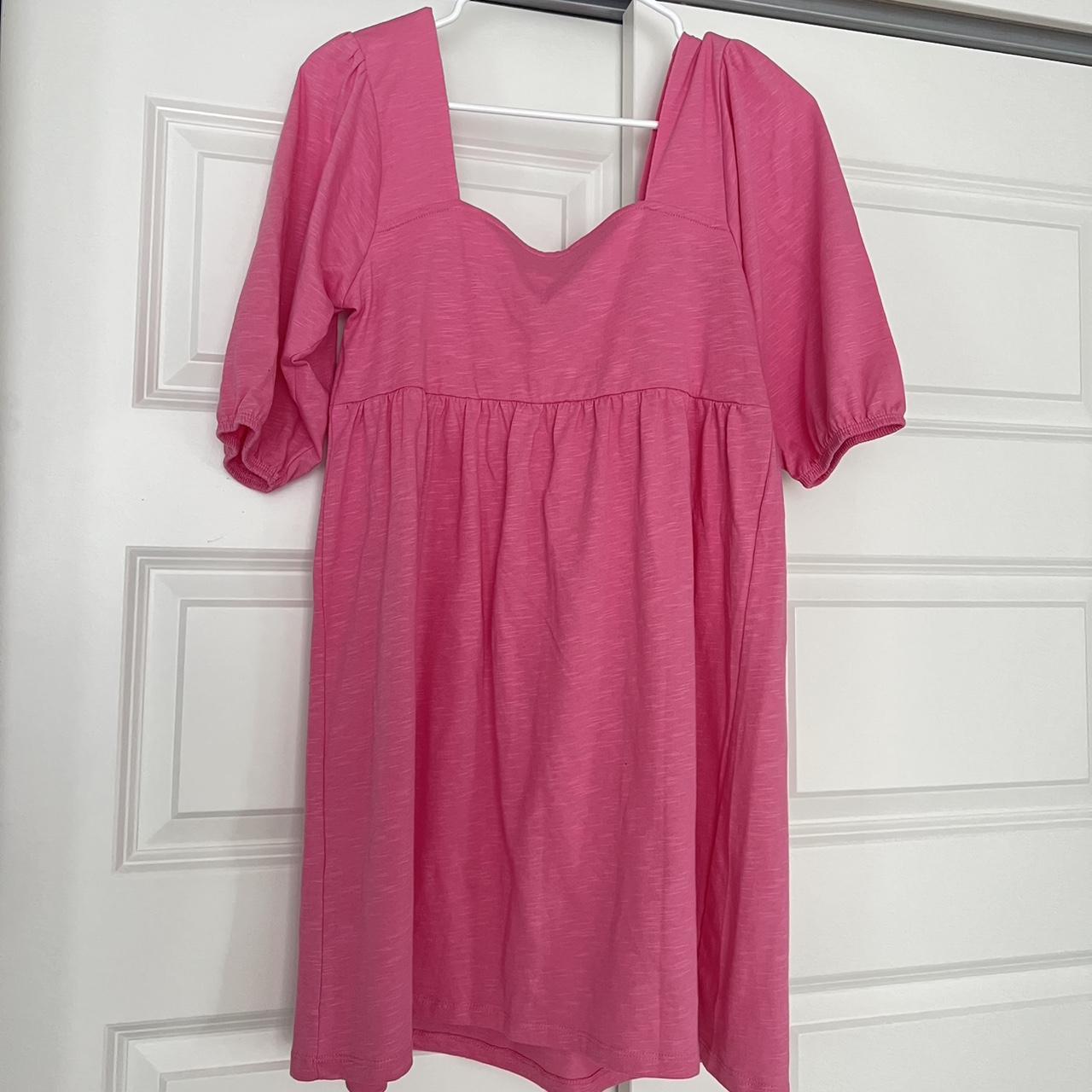 Light pink ASOS dress Flowy, babydoll dress Size 6,... - Depop