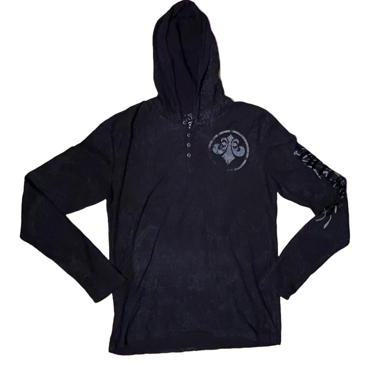 - cyber y2k emo grunge gothic mall goth affliction... - Depop