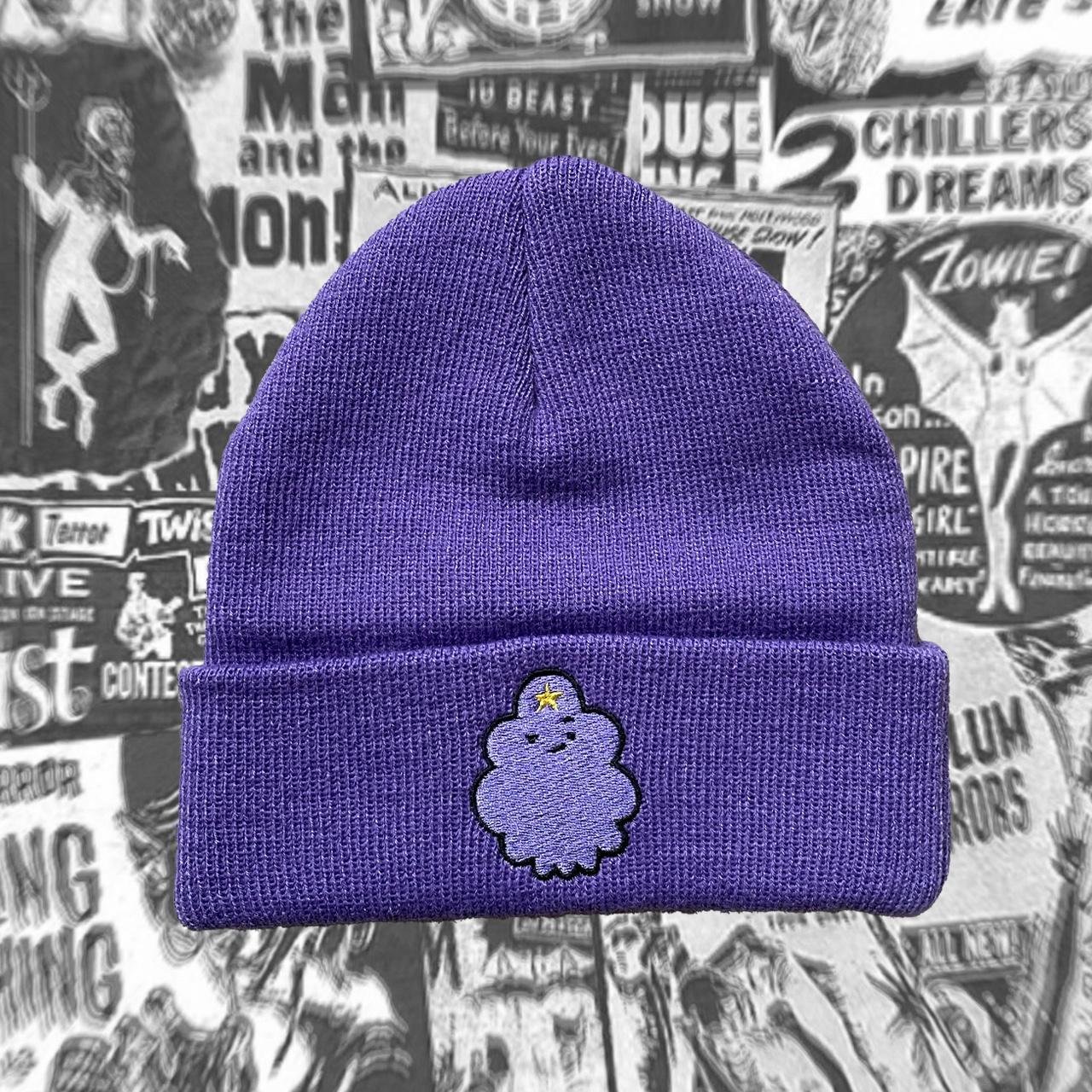 Hot Topic Men's Purple Hat | Depop
