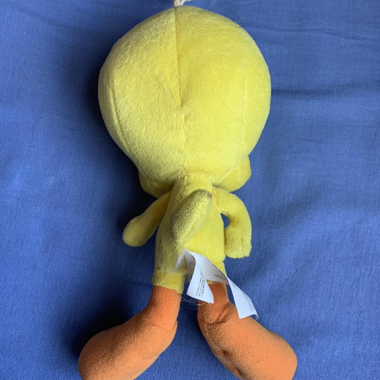Vintage Retro Looney Tunes Tweety Pie Soft Toy Plush... - Depop