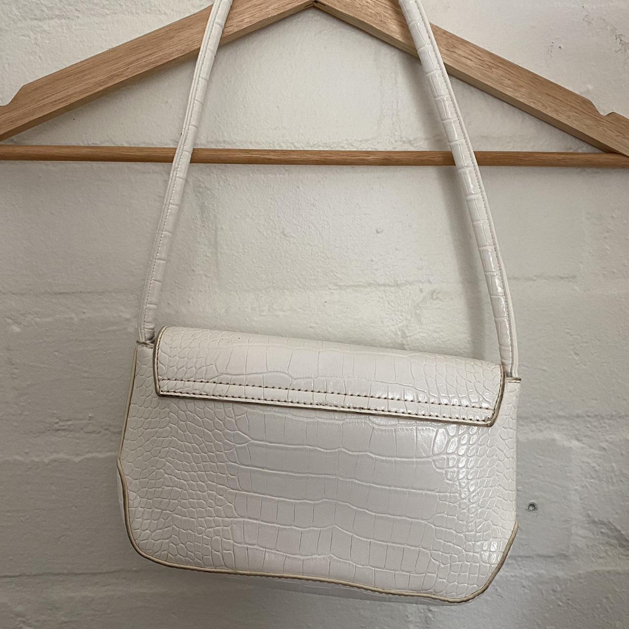 super cute glassons bag, snake skin print, great... - Depop