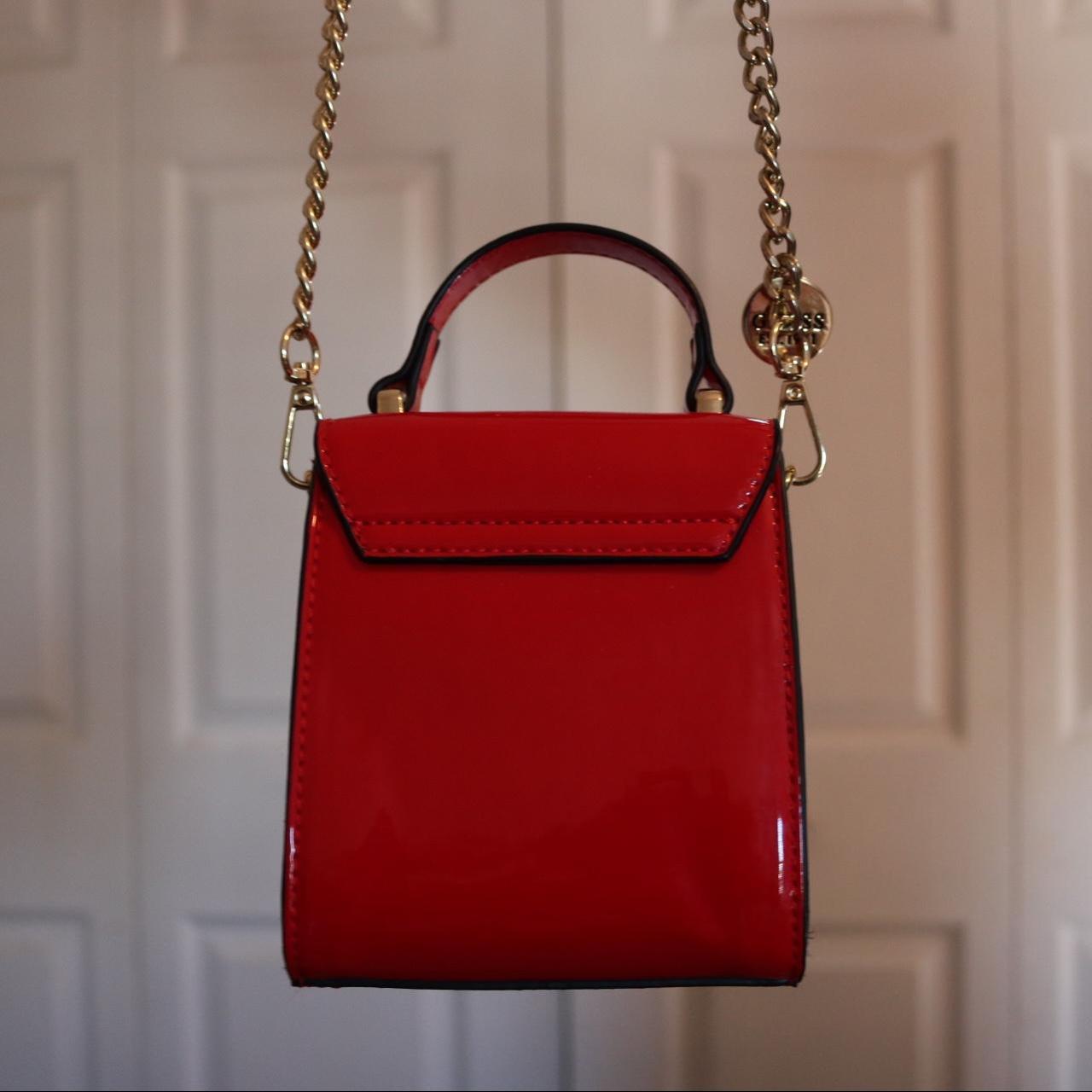 Red guess mini bag. The cutest tiny bag. In perfect... - Depop