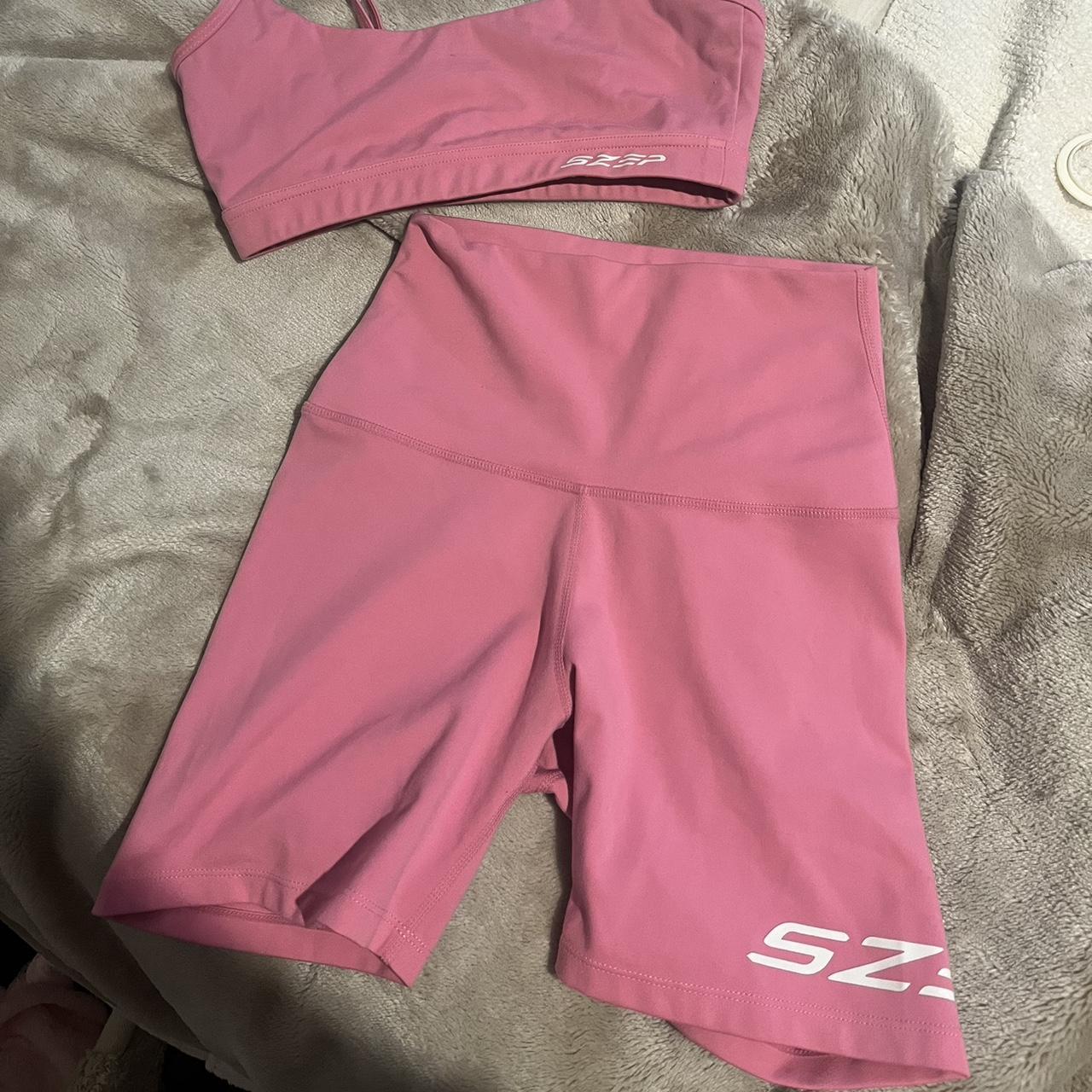 Pink szep set Both size small Lightly warn, great... - Depop