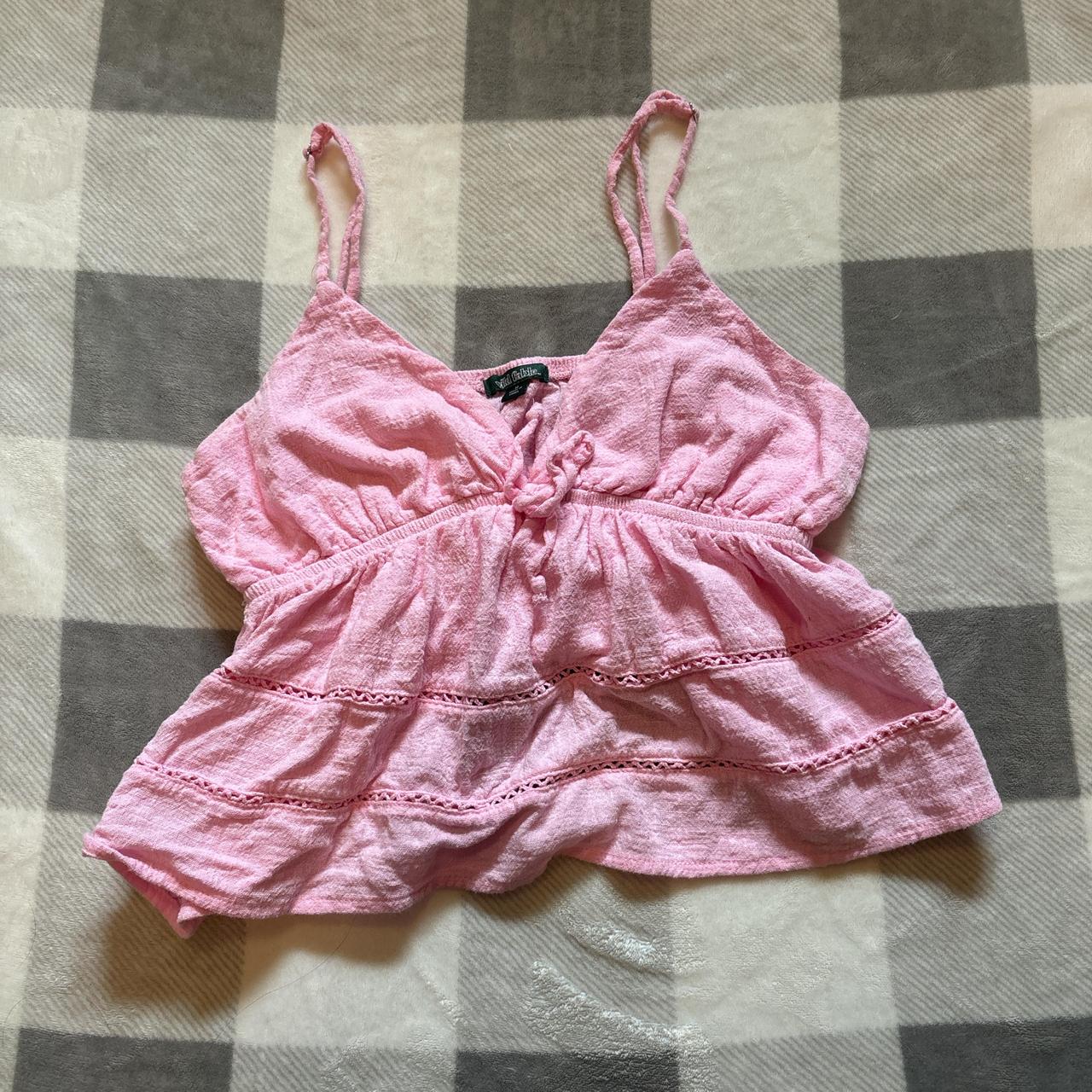 Target | Pink Flowy Top Size M worn twice :) great... - Depop