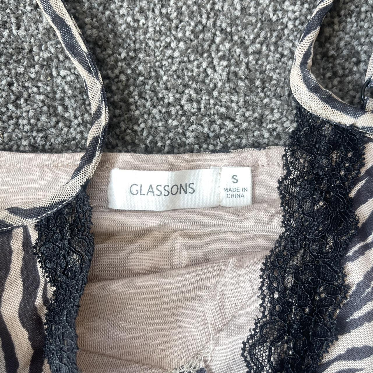 Glassons lace animal print slip dress #slipdress... | Depop