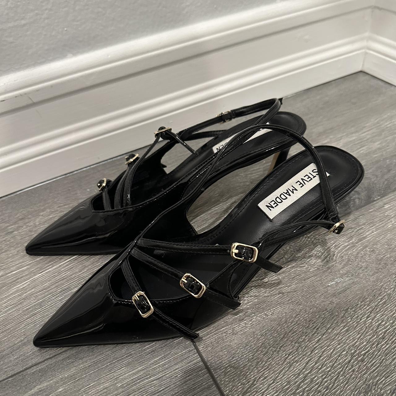 Miu miu inspired kitten heels. From Steve Madden.... | Depop
