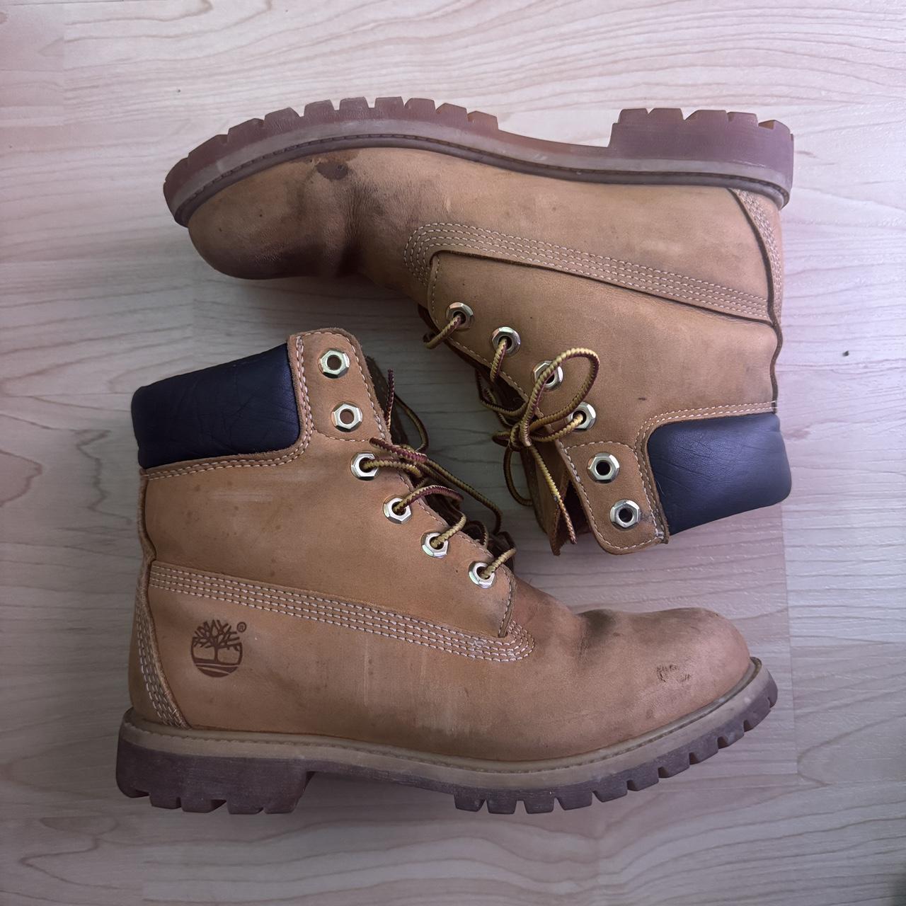 Timberlands Double Sole 6in PREMIUM Waterproof... | Depop
